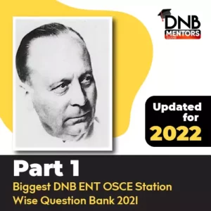 Buy DNB ENT OSCE Mock Tests, NEET SS, Aiims Mch Courses